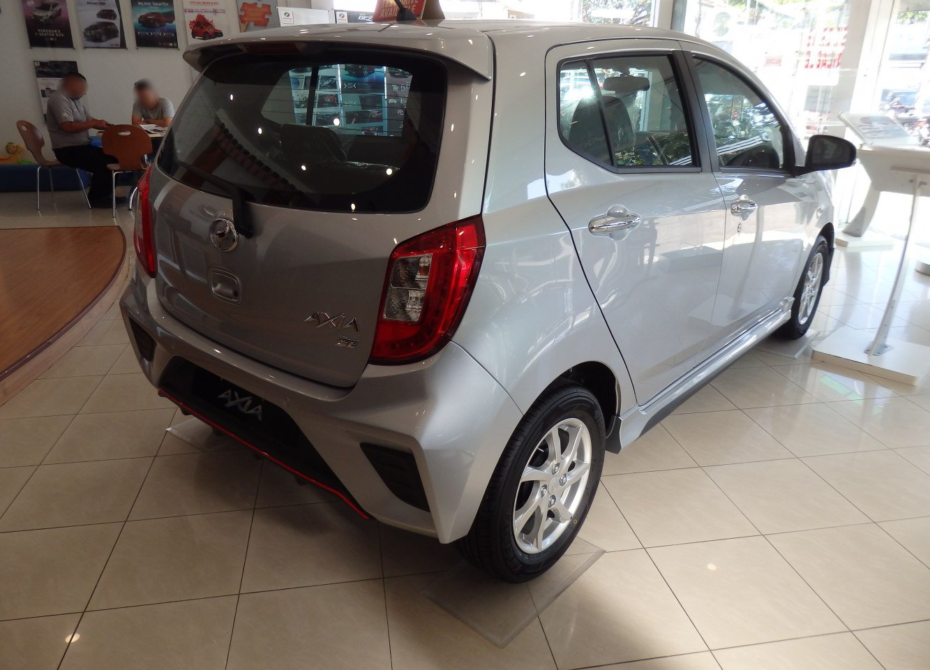 Perodua Axia technical specifications and fuel economy